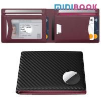 China Genuine Leather RFID Blocking Bifold Wallet for Men Short Size 11cm x 8cm for sale