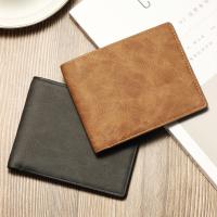 China Vintage Style Multifunctional Money Holder Wallet with Custom Logo Open Closure 8x4x1 for sale