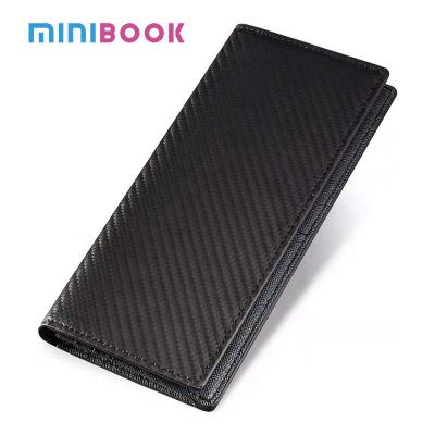 China Waterproof Carbon Fiber Slim Wallet Large Capacity Credit Card Holder for Men 12 Slots for sale