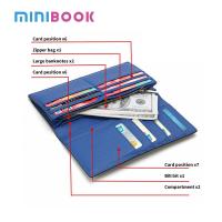 China Waterproof Carbon Fiber Slim Wallet Large Capacity Credit Card Holder for Men 12 Slots for sale