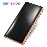 China Genuine Leather Long Wallet Unisex Credit Card Holder Waterproof 19 Slots Japan Style for sale