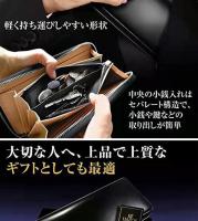 China Large Capacity Waterproof Genuine Leather Long Wallet for Men Women Minibook 200 Pcs MOQ for sale