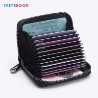China Custom PU Leather Flip Wallet Coin Purse 11cm x 7cm Waterproof Zipper Pocket for sale