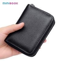 China Custom PU Leather Flip Wallet Coin Purse 11cm x 7cm Waterproof Zipper Pocket for sale