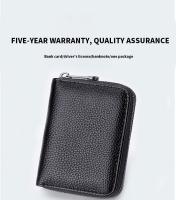 China Custom PU Leather Flip Wallet Coin Purse 11cm x 7cm Waterproof Zipper Pocket for sale