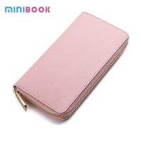China Genuine Leather Multi-Function Passport Card Holder Zipper Long Wallet for Men Women for sale