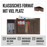 China Men's Brown Genuine Leather Card Holder with Coin Compartment Low MOQ Mix Models for sale