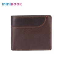 China Retro Genuine Leather Multi Card Holder Business Wallet with RFID Blocking Anti-theft 12 Card Slots for sale