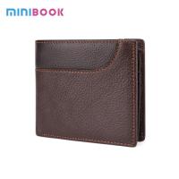 China Retro Genuine Leather Multi Card Holder Business Wallet with RFID Blocking Anti-theft 12 Card Slots for sale