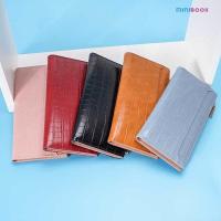 China Women's Short Wallet Croc Skin Polyester Lining Ins Style Crocodile Grain 8 Card Slots for sale