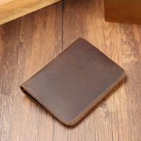 China Men's Ultra Thin Genuine Leather Designer Wallet with 8 Credit Card Slots RFID Blocking for sale