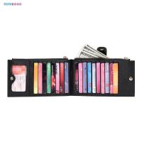 China PU Saffiano Leather Long CardSlot Money Case Multi-Function RFID Blocking Bifold Wallet for sale