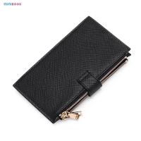 China PU Saffiano Leather Long CardSlot Money Case Multi-Function RFID Blocking Bifold Wallet for sale