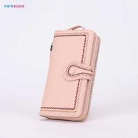 China Women's Long Zipper Clutch Wallet with Multiple Colors Card Holder and Money Pocket for sale
