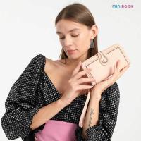 China Women's Long Zipper Clutch Wallet with Multiple Colors Card Holder and Money Pocket for sale