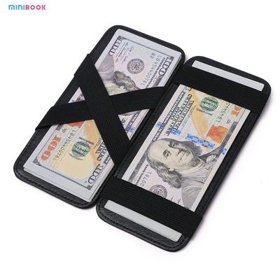 China Unisex Vintage Minibook Luxury Golf Wallet with Card Holder and Money Clip 8 Slot for sale