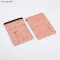 China Vintage Business Passport Cover Holder Multi-Function ID Bank PU Leather Wallet Case 2 Slot for sale
