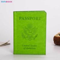 China Custom Logo PU Leather Passport Holder Sleeve for Personalized Traveling 2023 for sale
