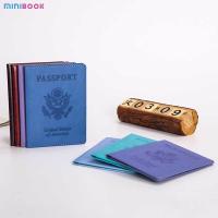 China Custom Logo PU Leather Passport Holder Sleeve for Personalized Traveling 2023 for sale