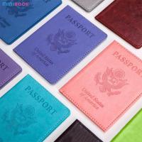 China Custom Logo PU Leather Passport Holder Sleeve for Personalized Traveling 2023 for sale