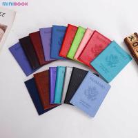 China Custom Logo PU Leather Passport Holder Sleeve for Personalized Traveling 2023 for sale