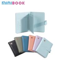 China PU Passport Cover Holder Flip Wallet RFID Block Leather Card Case 15x10.5cm for sale