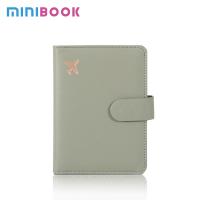 China PU Passport Cover Holder Flip Wallet RFID Block Leather Card Case 15x10.5cm for sale
