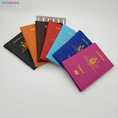 China PU Leather USA Passport Cover Personalized American Holder Case Travel Document Case 4x5 for sale