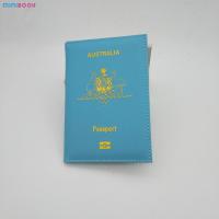 China PU Leather USA Passport Cover Personalized American Holder Case Travel Document Case 4x5 for sale