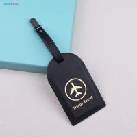 China Custom Logo Gold Foiled Passport Holder Luggage Tag Gift Set for Travel Accessories for sale