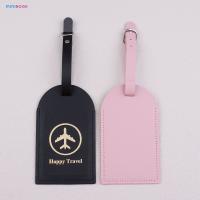 China Custom Logo Gold Foiled Passport Holder Luggage Tag Gift Set for Travel Accessories for sale