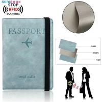 China Elastic Cord Travel Passport Holder Credit Card Wallet RFID Blocking 6 Slots for sale