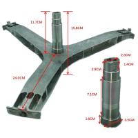 China Silver Washing Machine Part DC97-17234A DC60-00107A Tripod Spider for sale