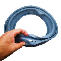 China TG60-1029E S-3047 Washing Machine Door Seal Gasket in Grey with Surmount Support for sale
