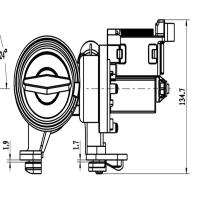China BPX401-27 Household Electric Water Pressure Drain Pump for Industrial Washing Machine for sale