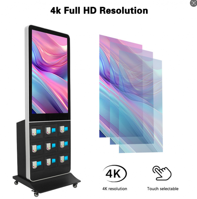 Digital Signage Kiosk in a public space