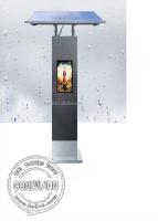 China Solar Power Advertising Display Outdoor Digital Signage 27 Inch for sale
