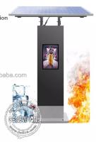 China Solar Power Advertising Display Outdoor Digital Signage 27 Inch for sale
