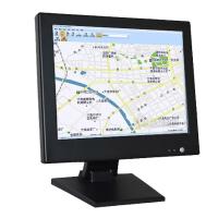 China 17 Inch Black PC Industrial CCTV LCD Monitor Screen TFT High Brightness for sale