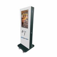 China 32 Inch Outdoor Floor Stand Self Order Kiosk With NFC QR Code Scanner for sale
