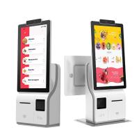 China Desktop Self Service Payment Kiosk Touch All In One Two Screen Optional for sale