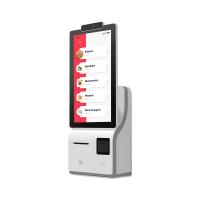 China Desktop Self Service Payment Kiosk Touch All In One Two Screen Optional for sale
