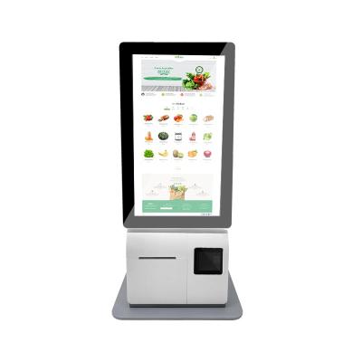 China Touch Screen Two Sides Digital Payment Kiosk Build In Printer And Scanner for sale