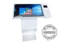 China Thermal Printer QR Code Scanner Touch Screen Kiosk Podium 43