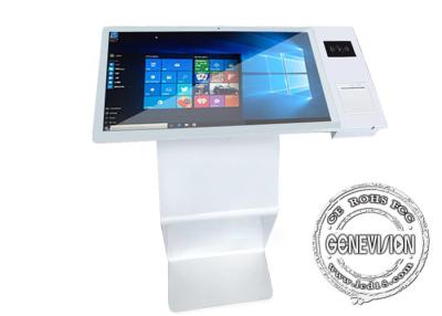 China Thermal Printer QR Code Scanner Touch Screen Kiosk Podium 43