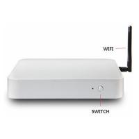 China Mini PC Box Core I3 Advertising 4k Media Player Box Wifi Network White Color for sale