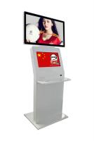 China Electric Indoor Led Signs Kiosk Digital Signage , Dual Screen LCD Advertising Player for sale