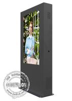 China 42 43 Inch Dustproof Outdoor LCD Advertising Display Touch Screen 1920 X 1080  For Store for sale
