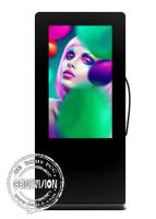 China Floor Standing Weatherproof Outdoor Digital Sign Boards With High Brightness for sale