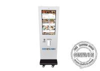 China Floor Stand Outdoor Fan Cooling Self Payment Kiosk 32 Inch IP65 2000nite for sale